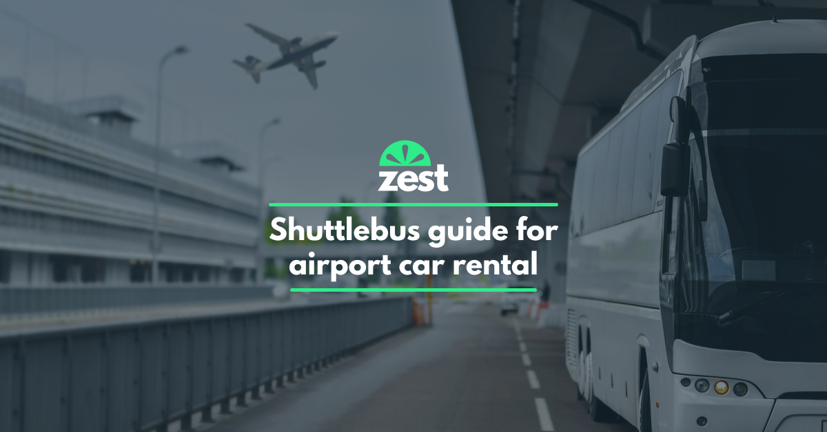 Shuttlebus guide for airport car rental - Zest Car Rental