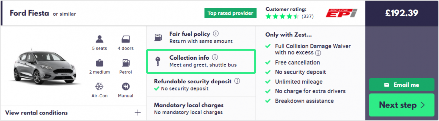 Shuttlebus guide for airport car rental - Zest Car Rental
